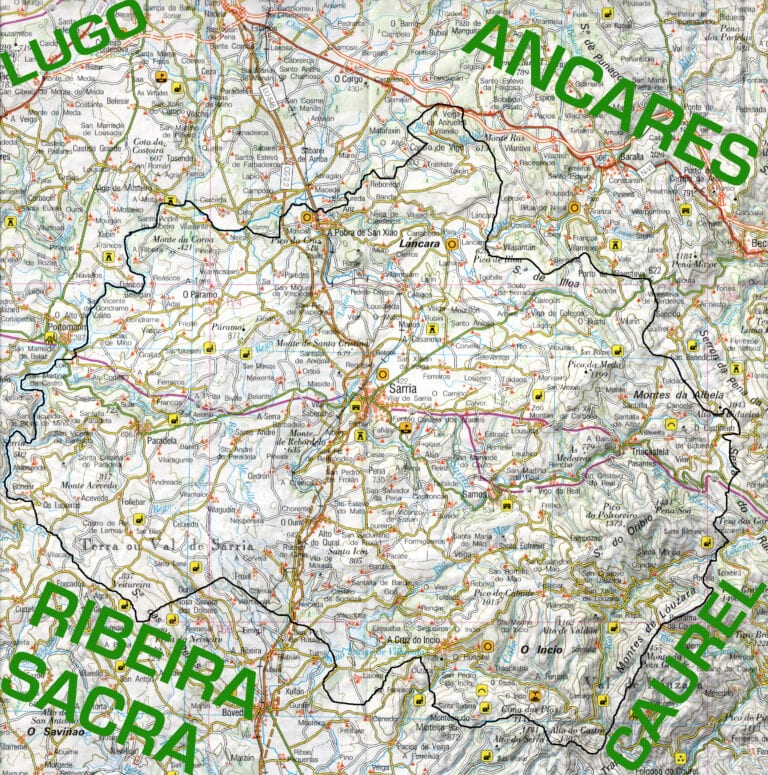 Maps, guides and media - Sarria Tourism Office