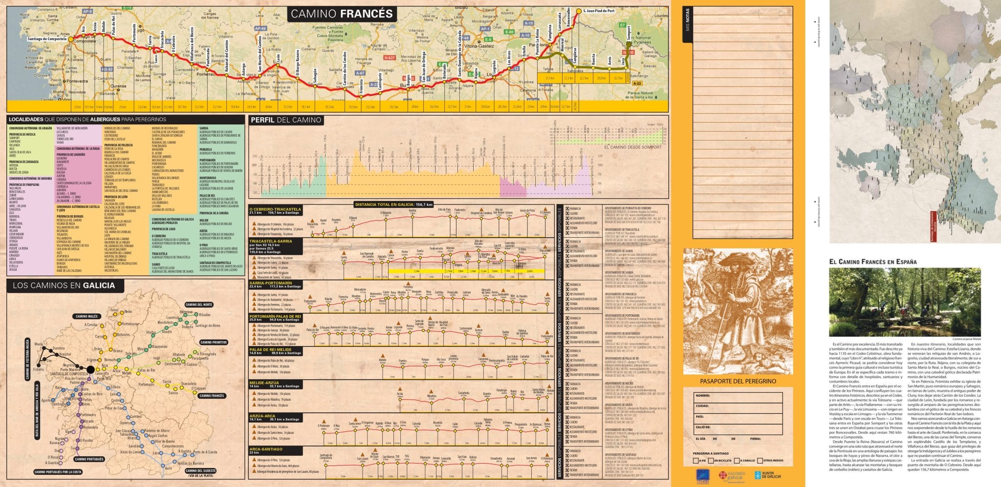 Mapas, guías y medios - Turismo de Sarria